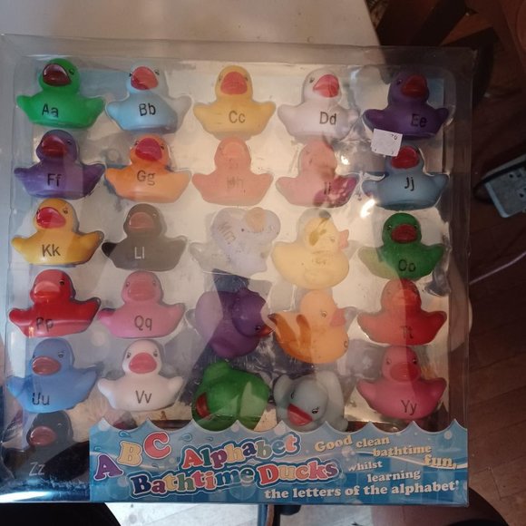Toys | Alphabet Bathtime Ducks | Poshmark